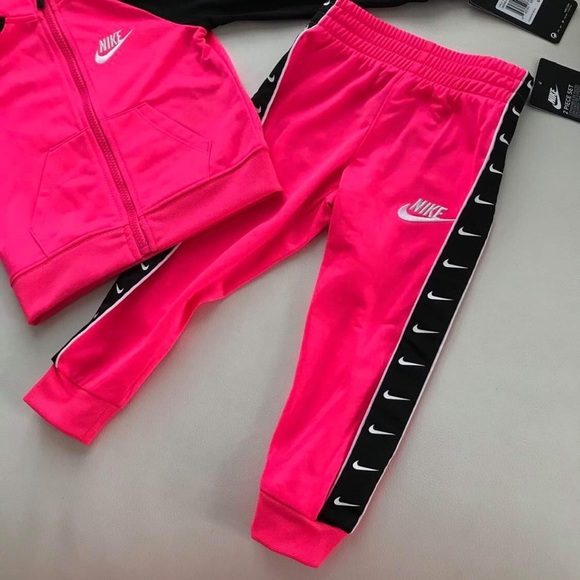 Nike | Matching Sets | Nike Pink Cute Active Pants Set | Poshmark